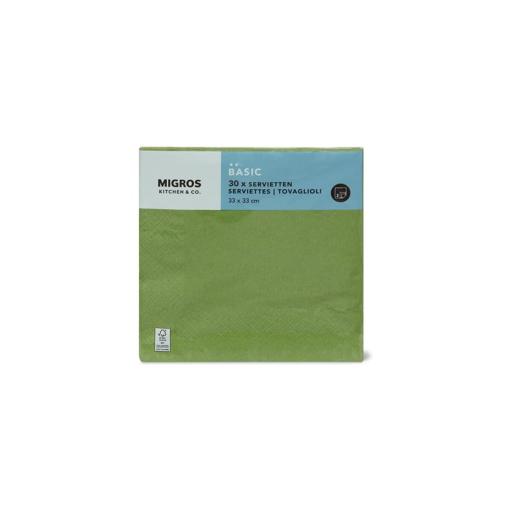 Napkins 33x33cm • Migros