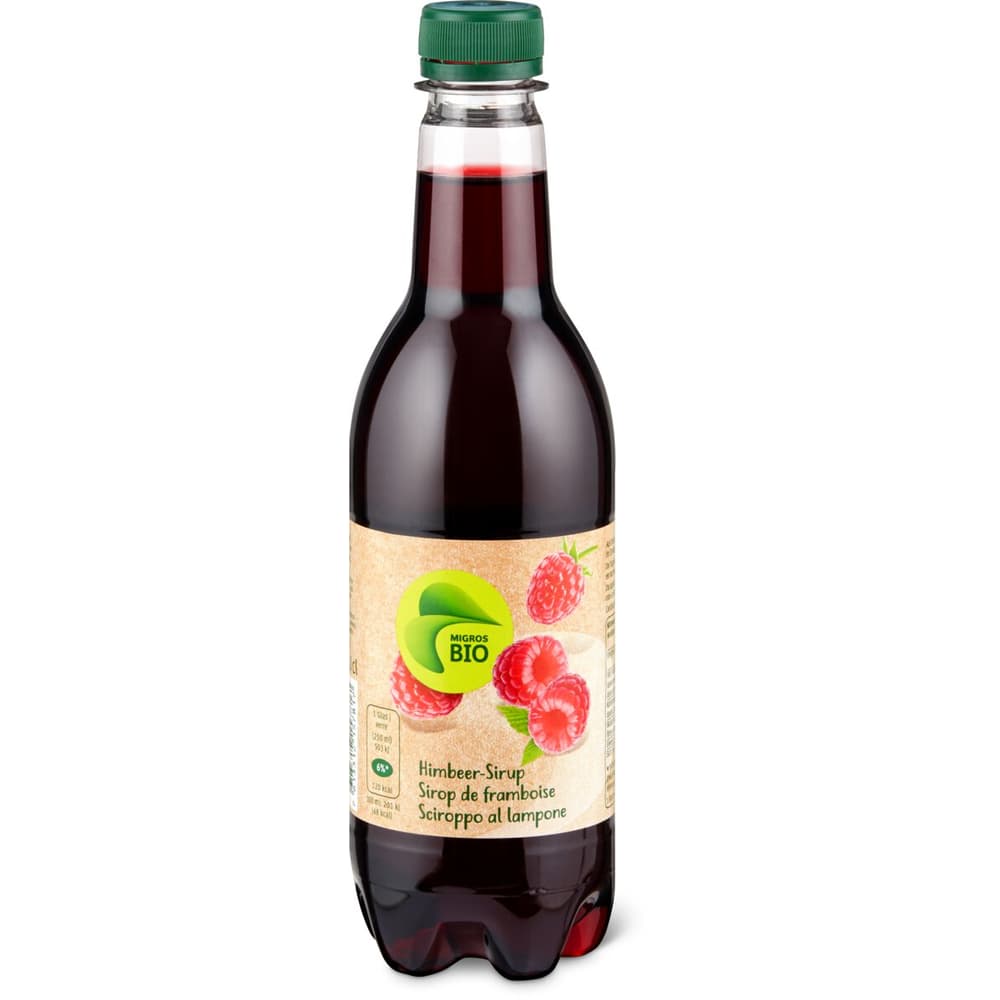 Migros Bio · Himbeere-Sirup • Migros