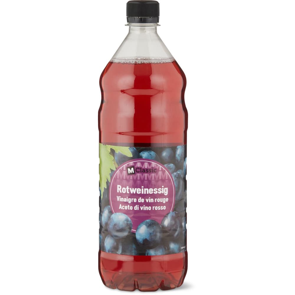 M-Classic · red wine vinegar · Acidity: 45 g/L • Migros