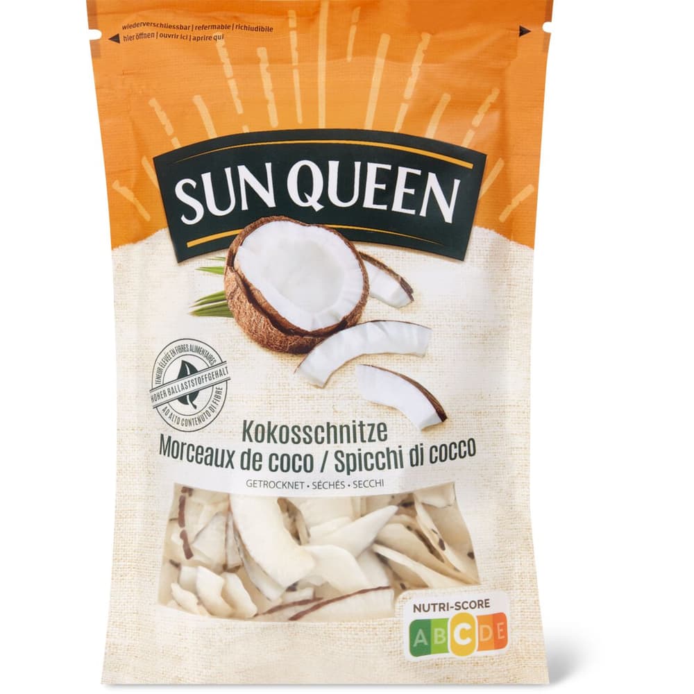 Sun Queen · Kokosschnitze · getrocknet • Migros Online