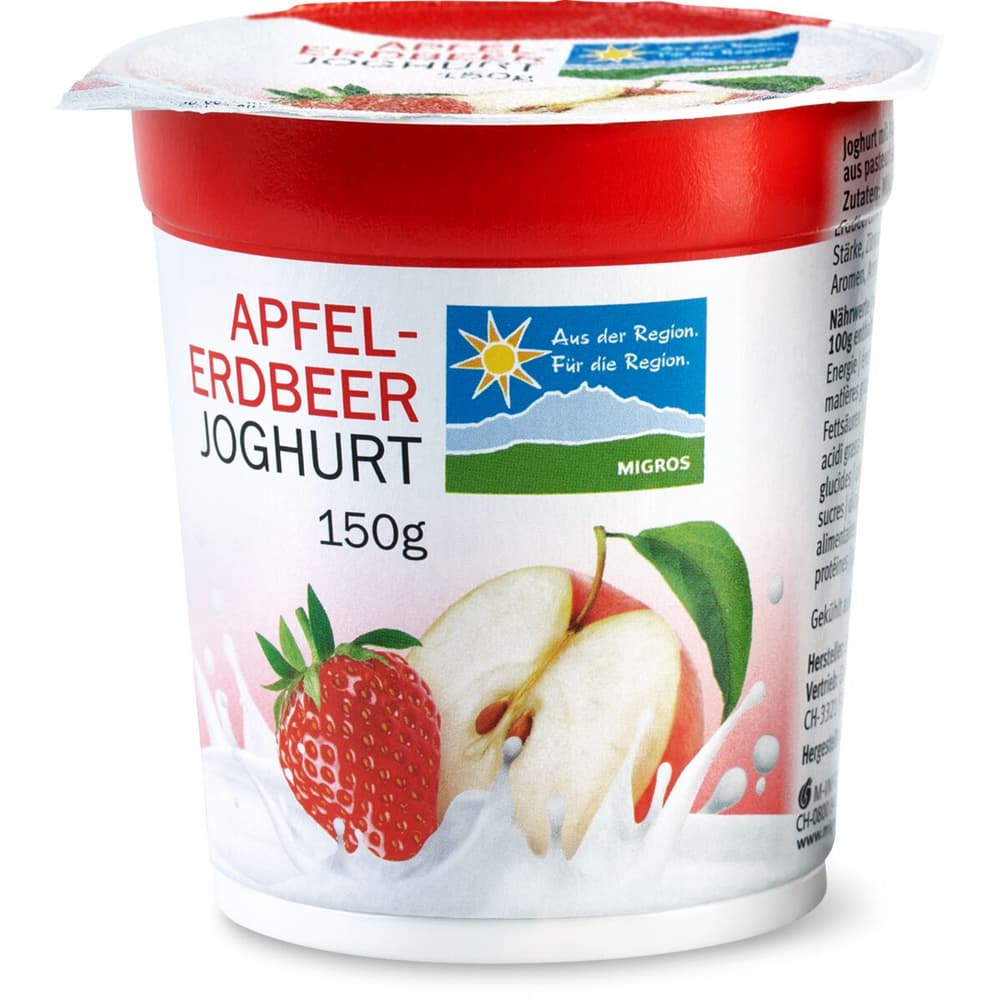 Joghurt Apfel Erdbeere • Migros