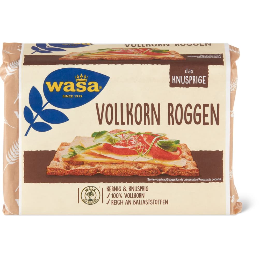 Wasa · Pain croustillant complet • Migros Online