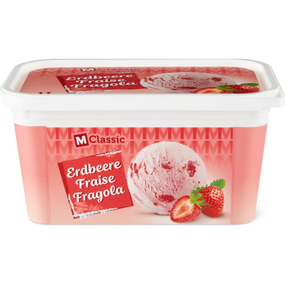 M-Classic · Ice cream · Strawberry • Migros