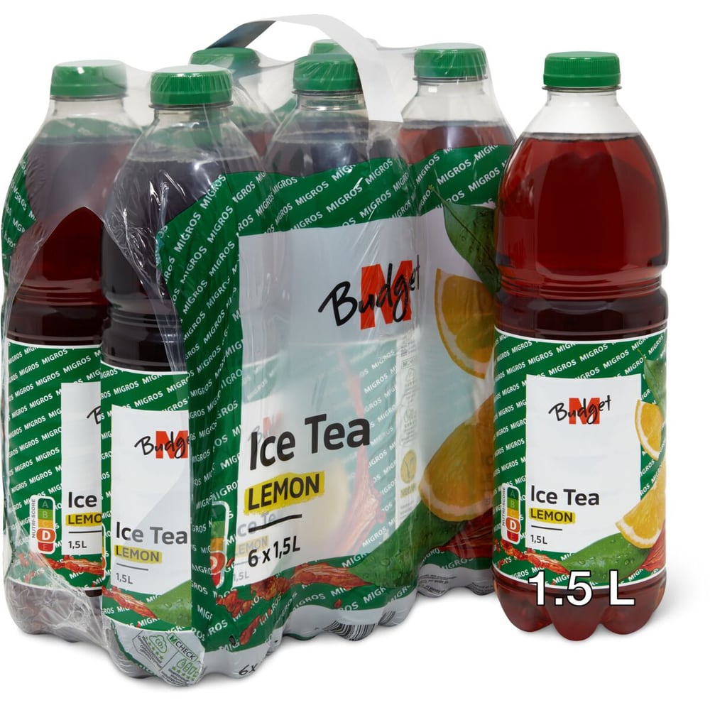M-Budget · Ice tea · Lemon • Migros