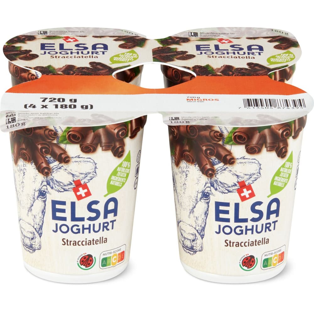 Elsa IP-SUISSE · Joghurt · Stracciatella • Migros