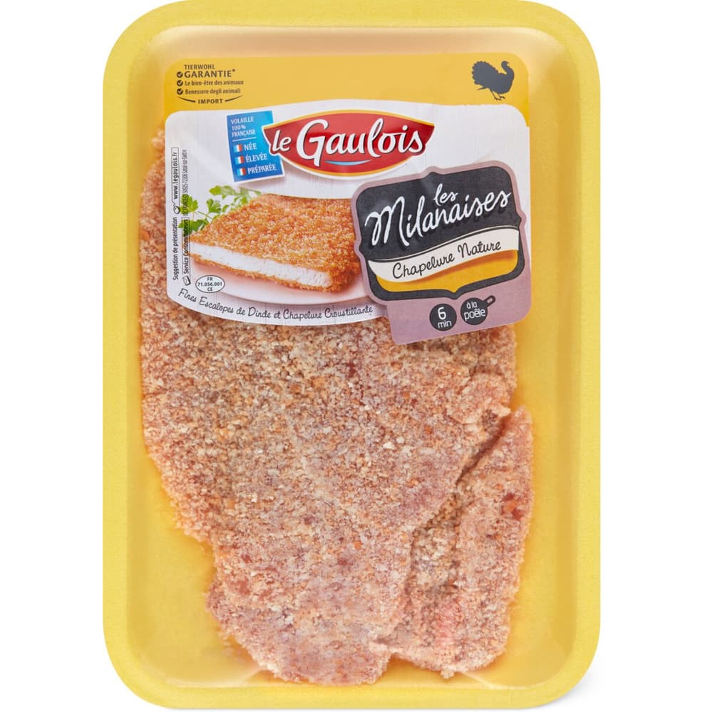 Le Gaulois escalope de dinde Milanaise • Migros