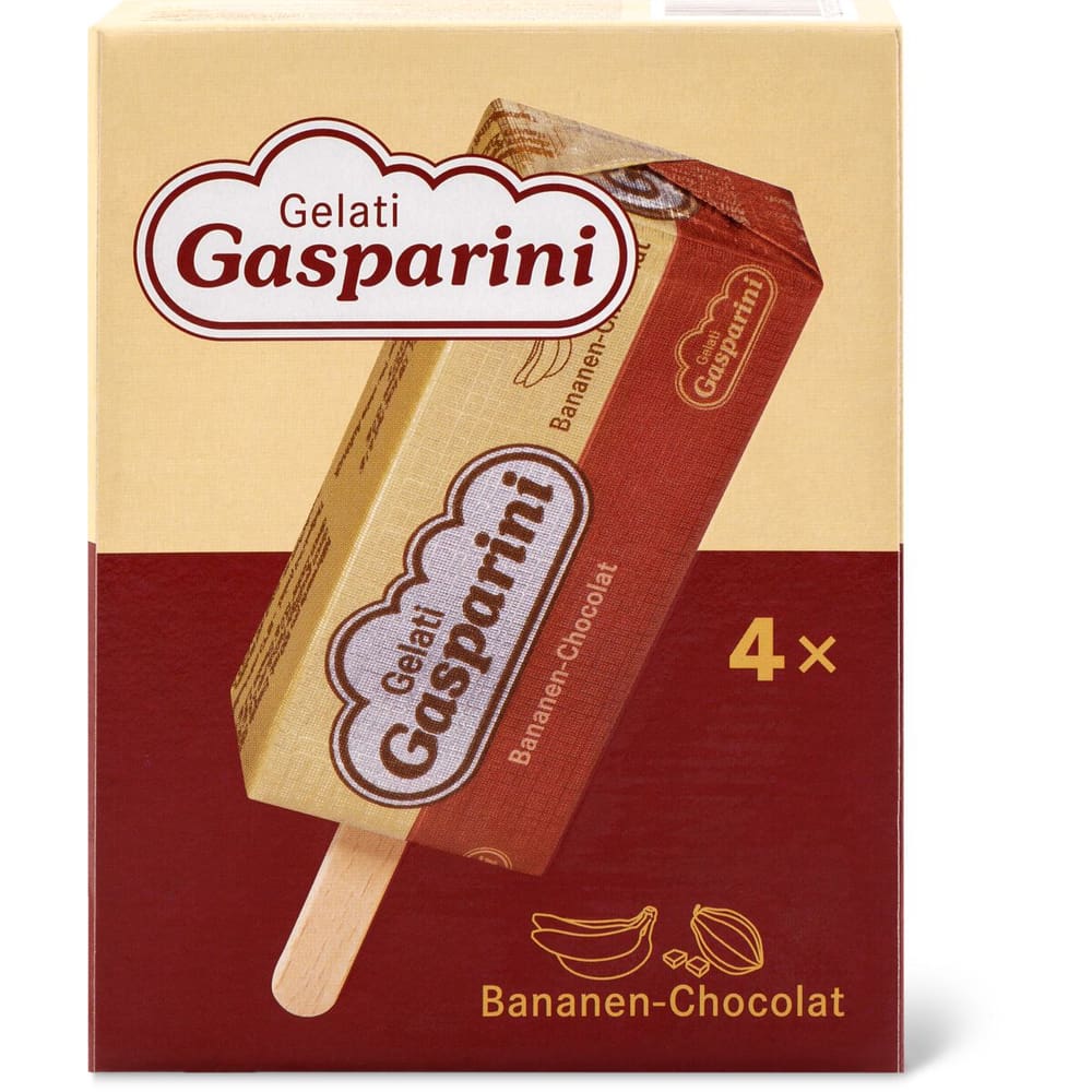 Gasparini Ice lolly Banana and chocolate • Migros