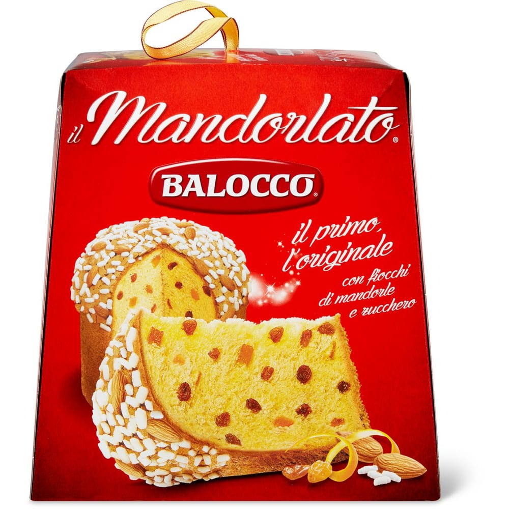 Balocco · Panettone · with flaked almonds and sugar • Migros