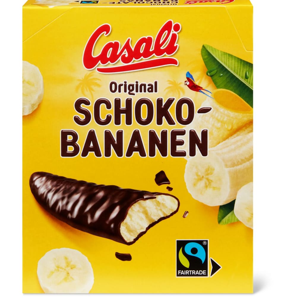 Casali · Chocolate bananas • Migros