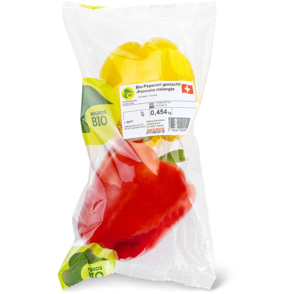 Migros Bio · Migros Bio Peperoni gemischt • Migros