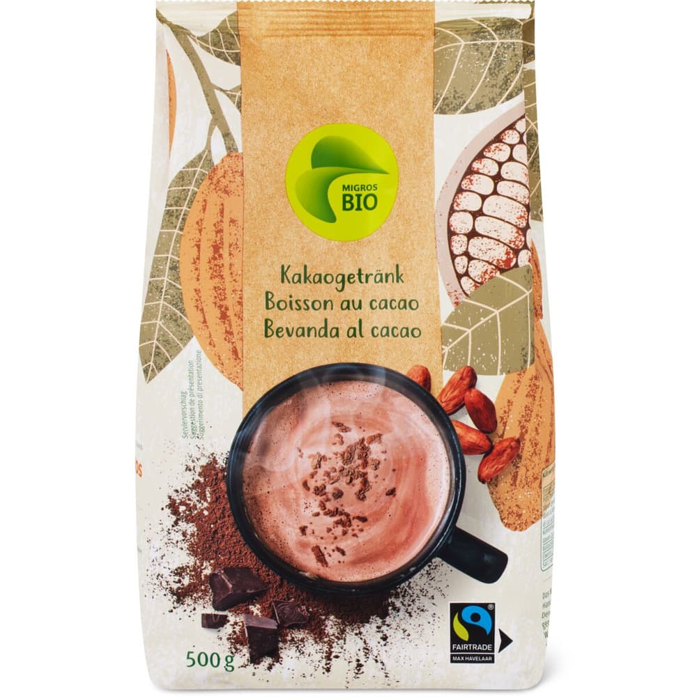 Migros Bio Fairtrade · Instant cocoa drink • Migros