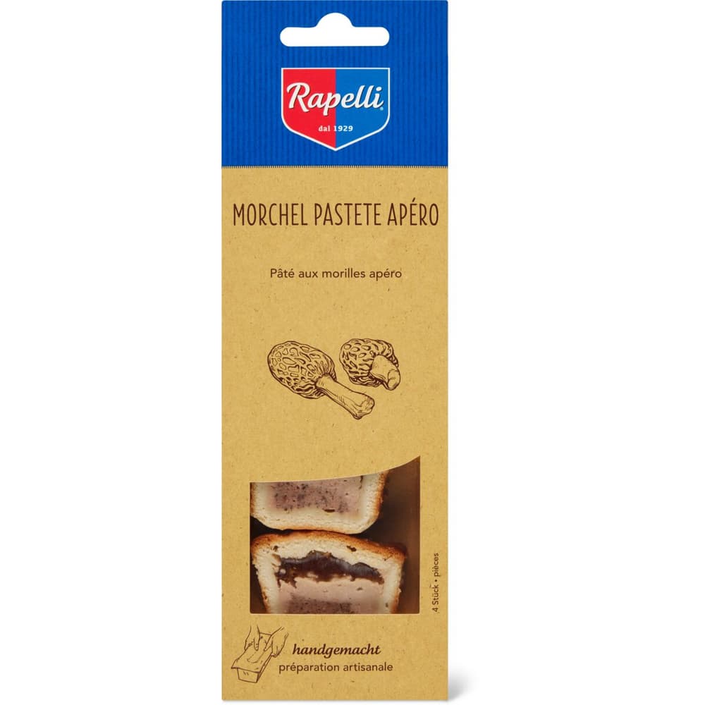 Rapelli · Rapelli pâté aux morilles • Migros
