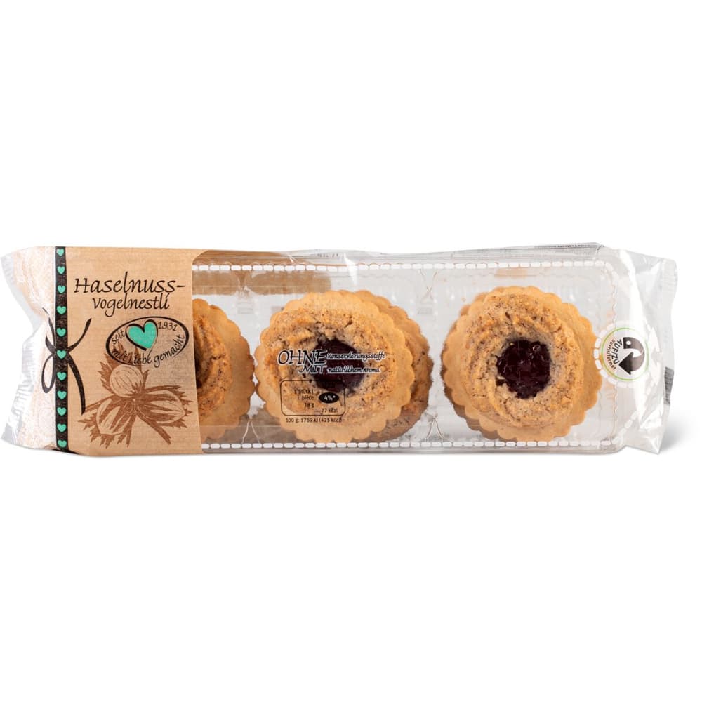 Acquista Nidi alle nocciole · Biscotti alla nocciola con preparato a ...