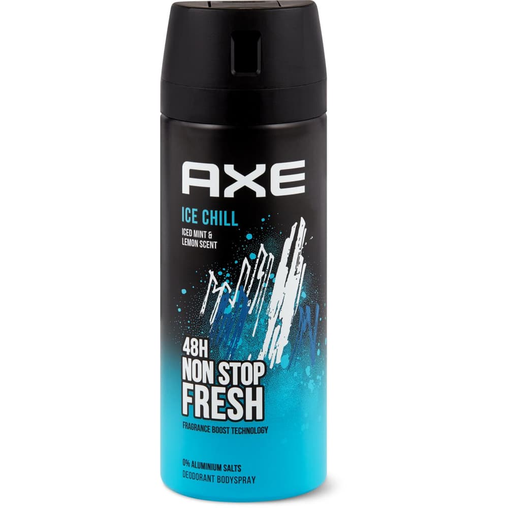 Axe Ice Chill · Déodorant spray · 48h, sans sel d'aluminium • Migros