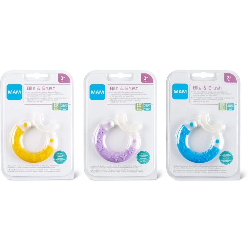 Buy MAM TEETHER BITE & BRUSH 3M+ • Migros