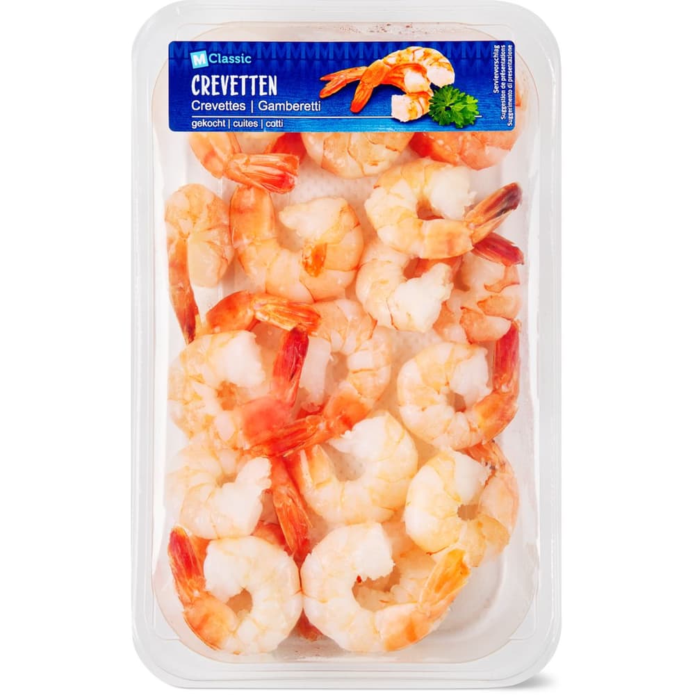 M-Classic ASC · Crevetten Tail-on gekocht • Migros
