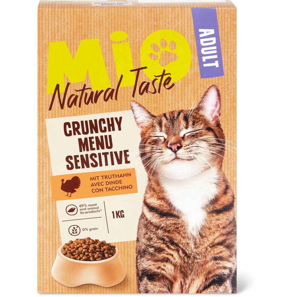 Mio Natural Taste · dry food for cats · turkey • Migros