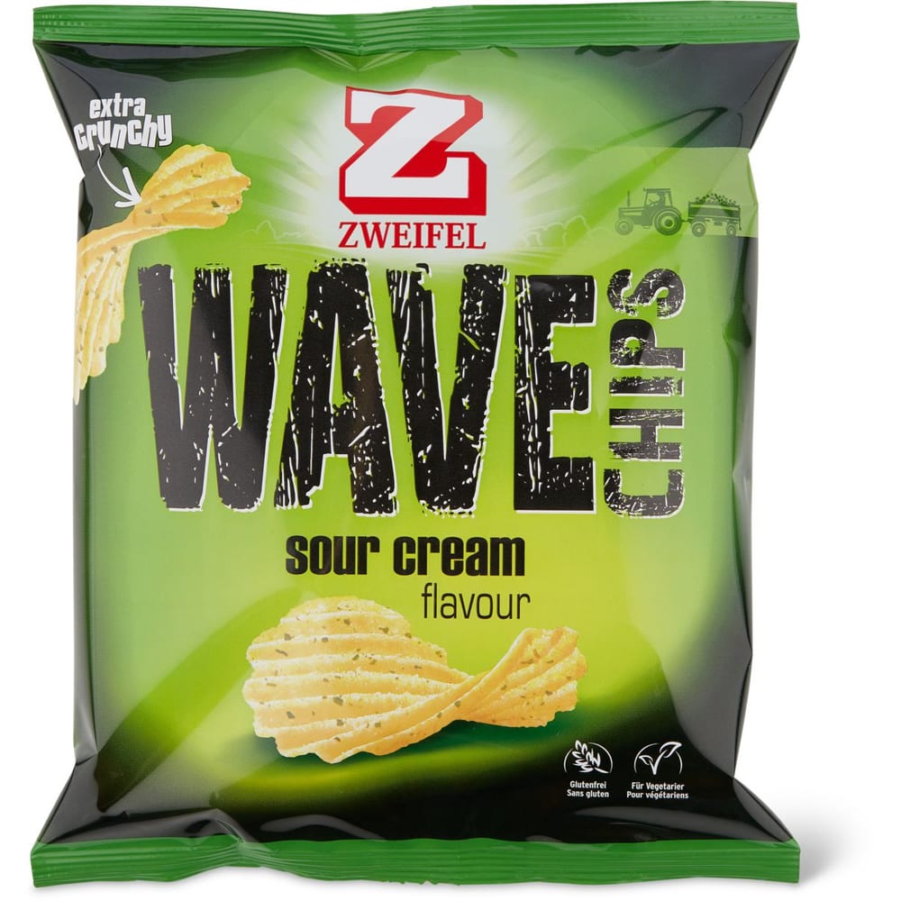 Zweifel Wave · Chips · sour cream • Migros
