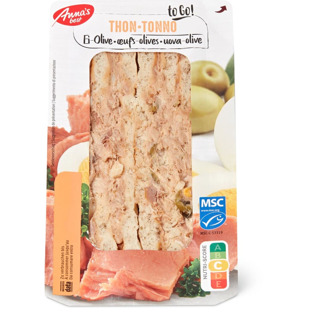 Anna's Best Sandwich Polar Thon-Oliven • Migros