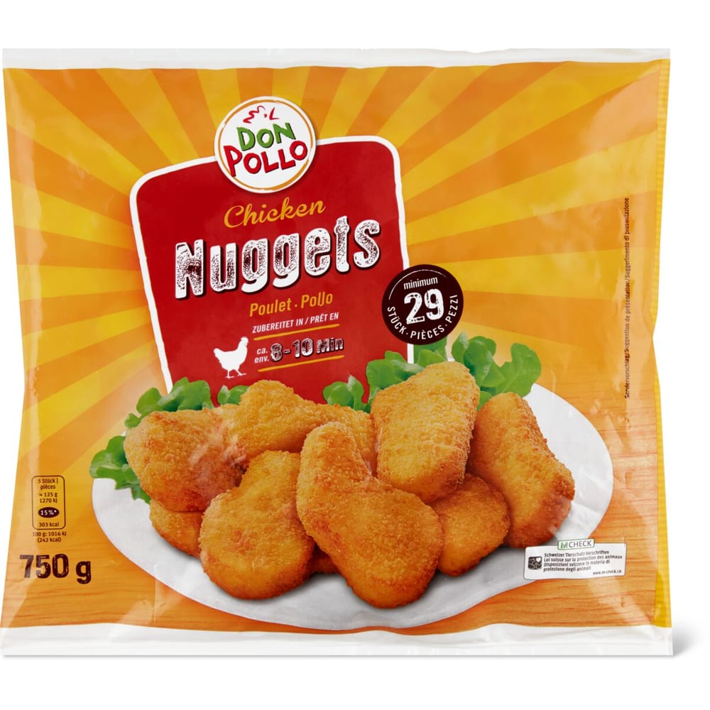 Don Pollo · Chicken Nuggets paniert • Migros