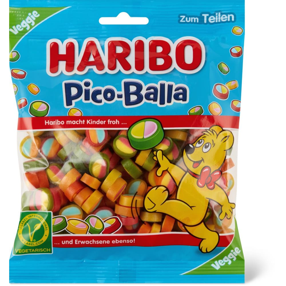 Haribo · fruit jelly · Pico-Balla • Migros