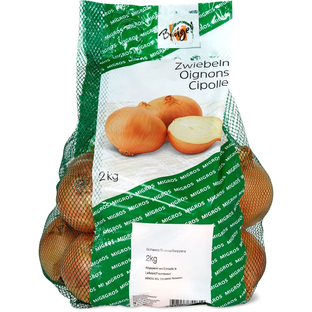 M-Budget · Oignons • Migros