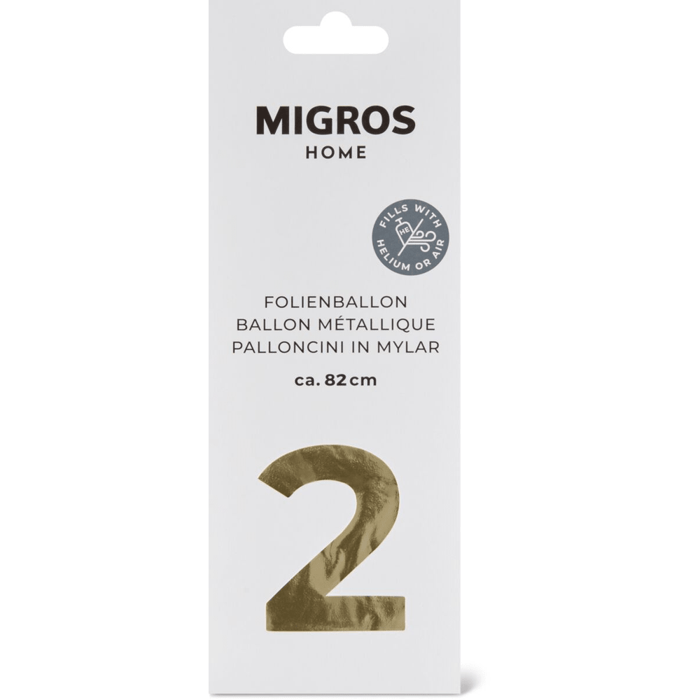 Foil balloon no. 2 • Migros
