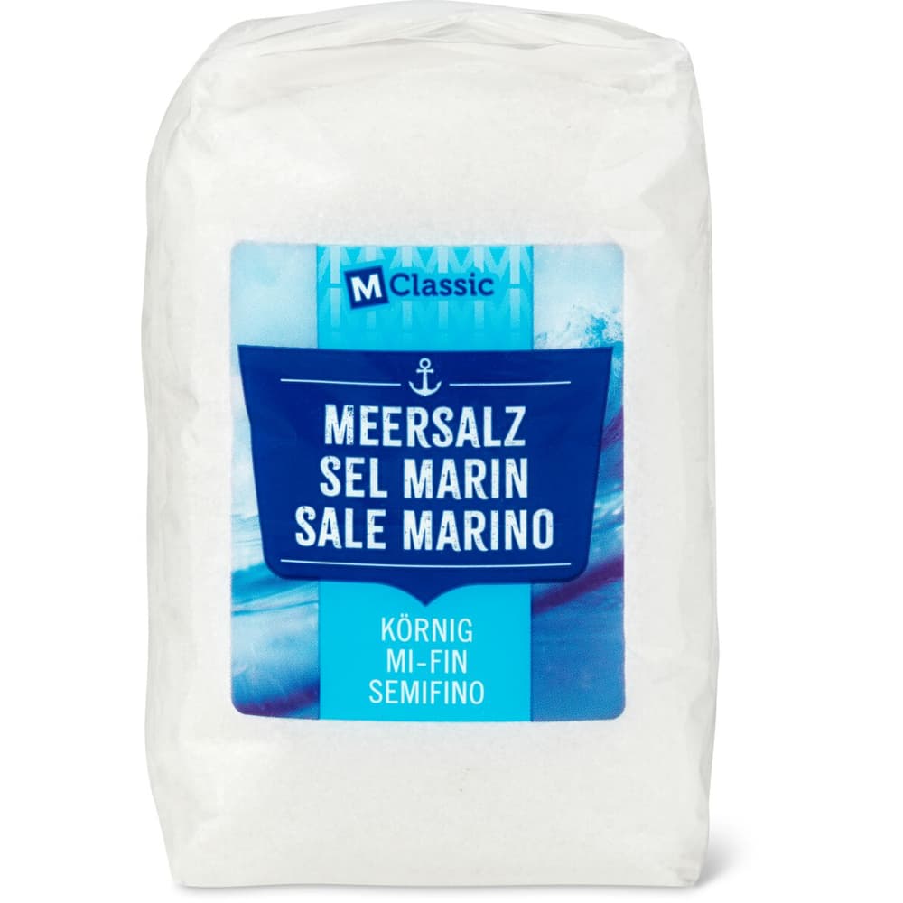M-Classic · sea-salt · cleaned • Migros