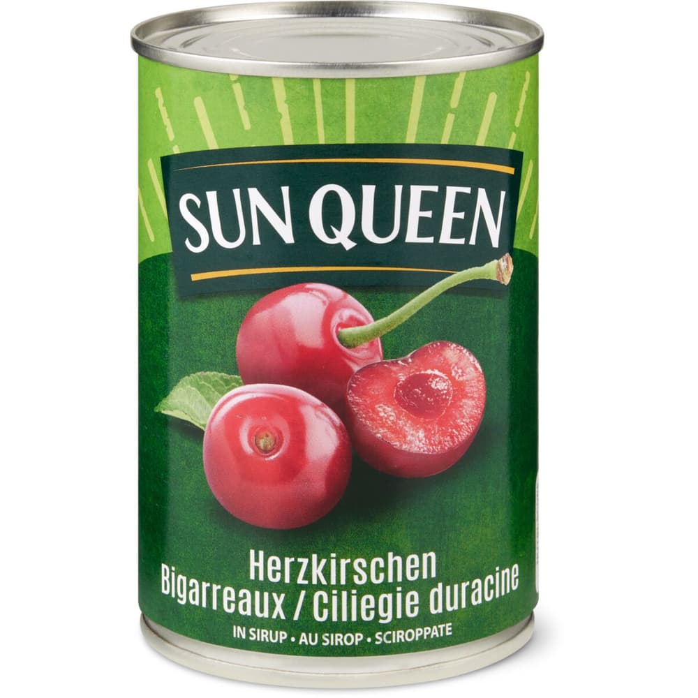 Sun Queen · Bigarreaux · dénoyautées • Migros