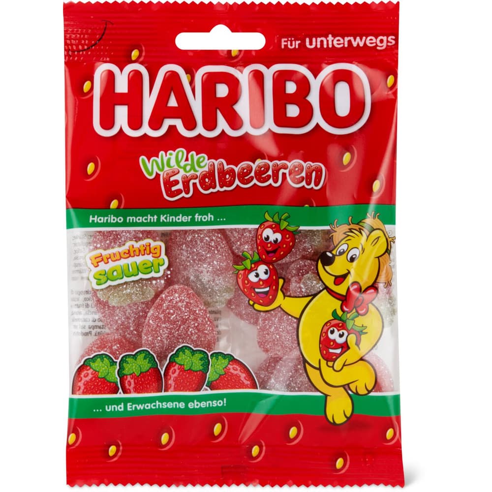 HARIBO · Wilde Erdbeeren · sauer • Migros