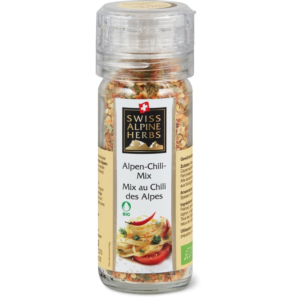 Swiss Alpine Herbs Bio Alpenchili Mix • Migros