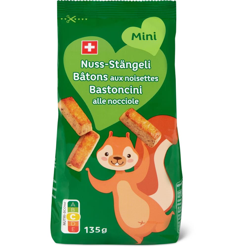 mini bâtons aux noisettes • Migros