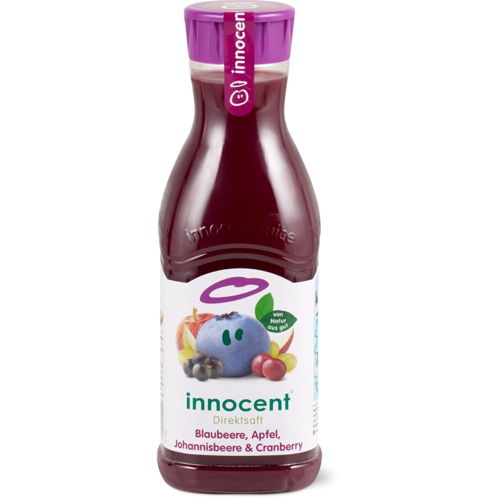 Innocent · Juice blueberry, apple, redcurrant & cranberry • Migros