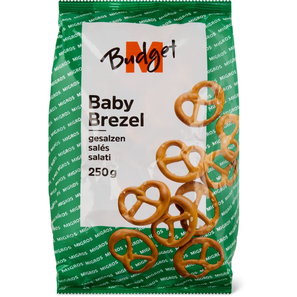 M-Budget · baby bretzel • Migros
