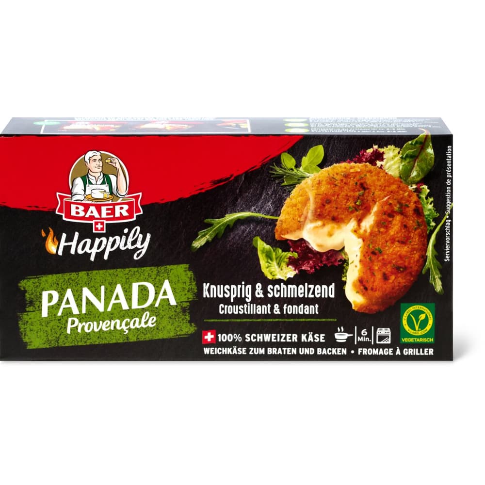 BAER · Happily Panada Fromage à griller · Provençale • Migros