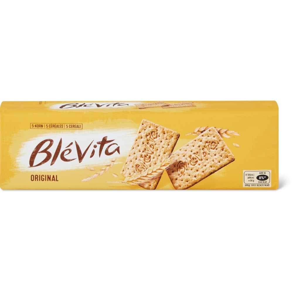 Achat Blévita · Biscuits 5 céréales · Original • Migros