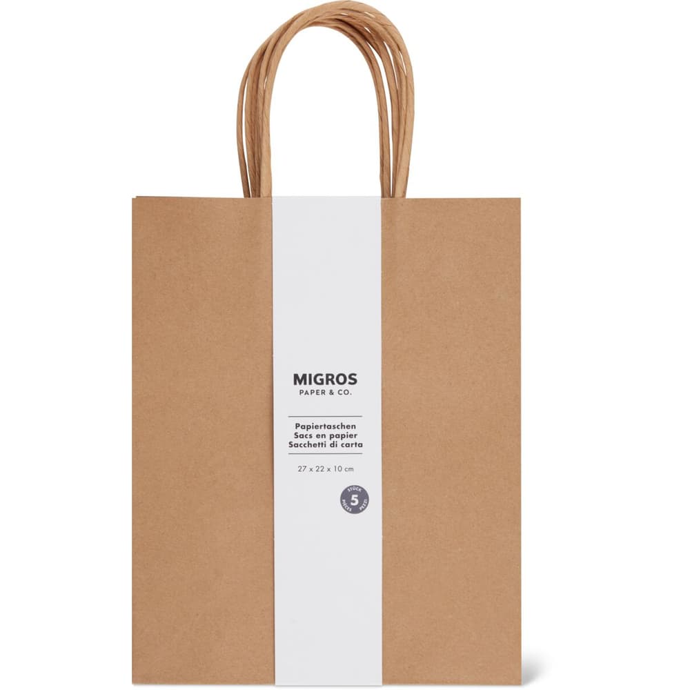Large paper bags • Migros