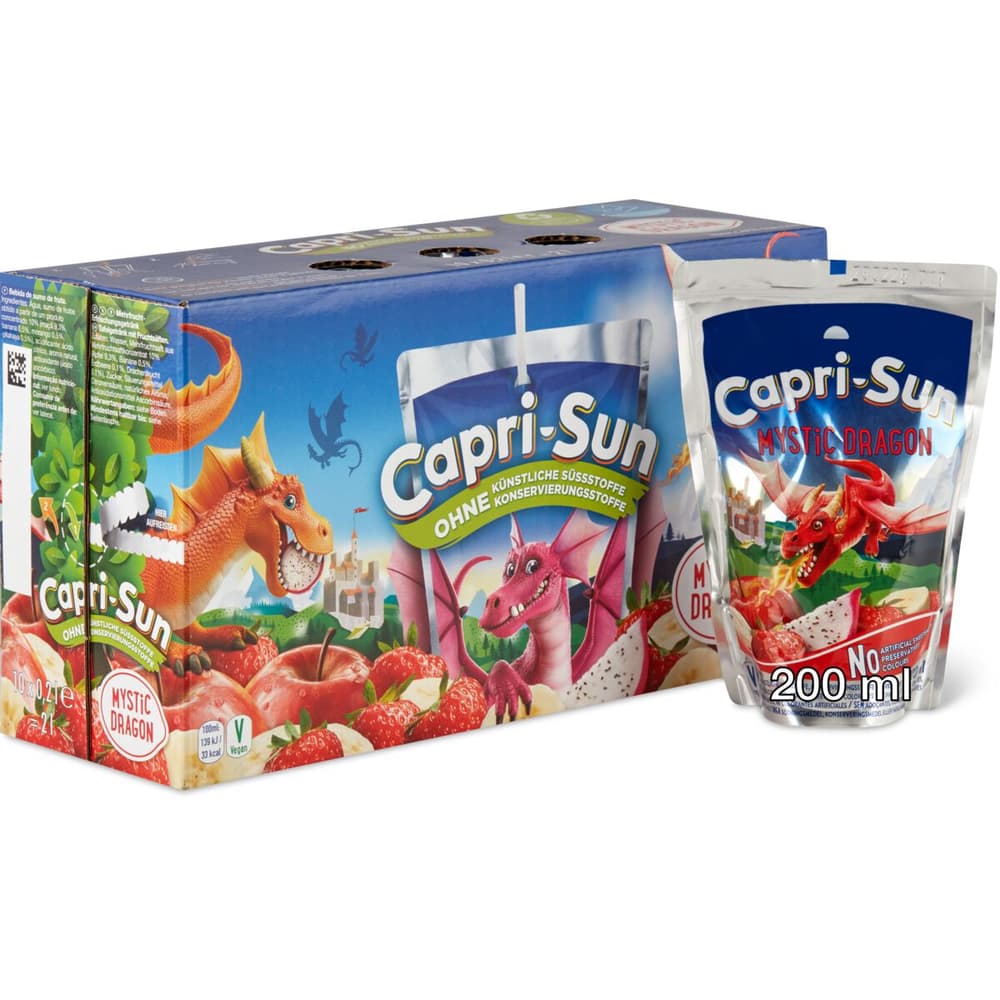 Capri Sun · Fruchtgetränk · Mystic Dragon • Migros