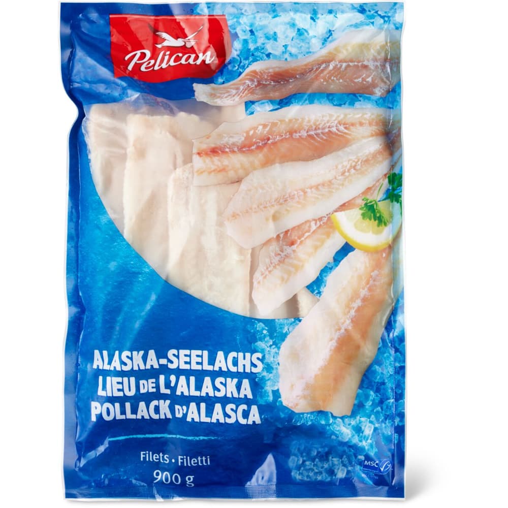 Pelican MSC · Alaska pollack · Filets • Migros