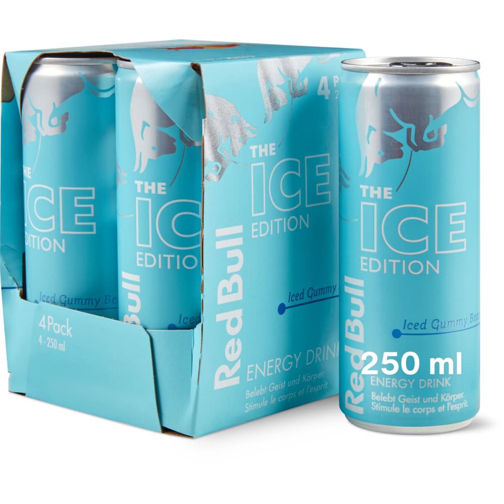 Red Bull · Energy Drink · The Ice Edition • Migros