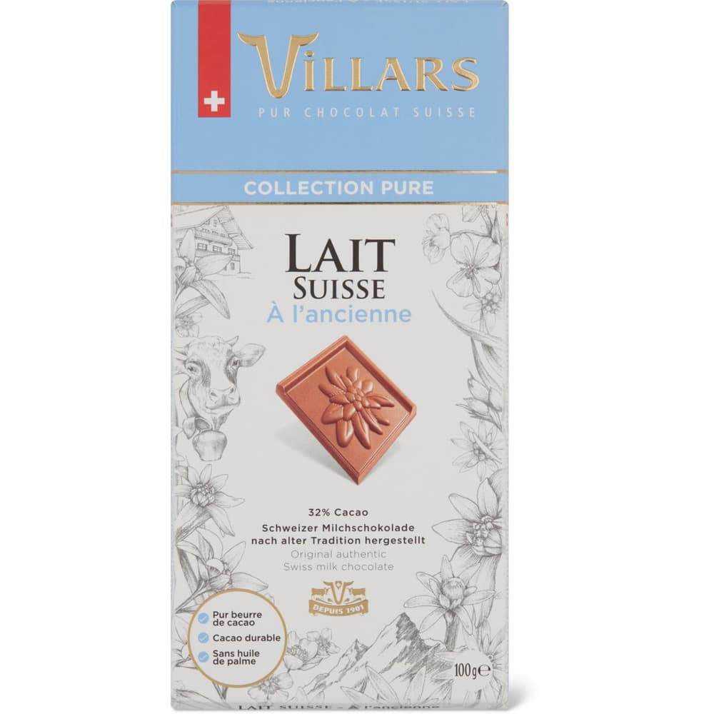 Villars · Tablette de chocolat • Migros