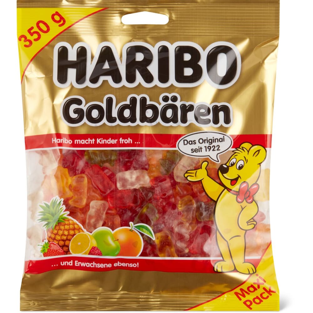 Haribo · fruit jelly · Gold Bears • Migros Online