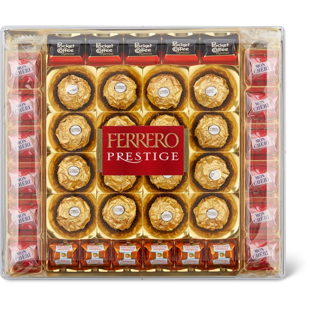 Ferrero Prestige · Assortiment de pralinés au chocolat • Migros