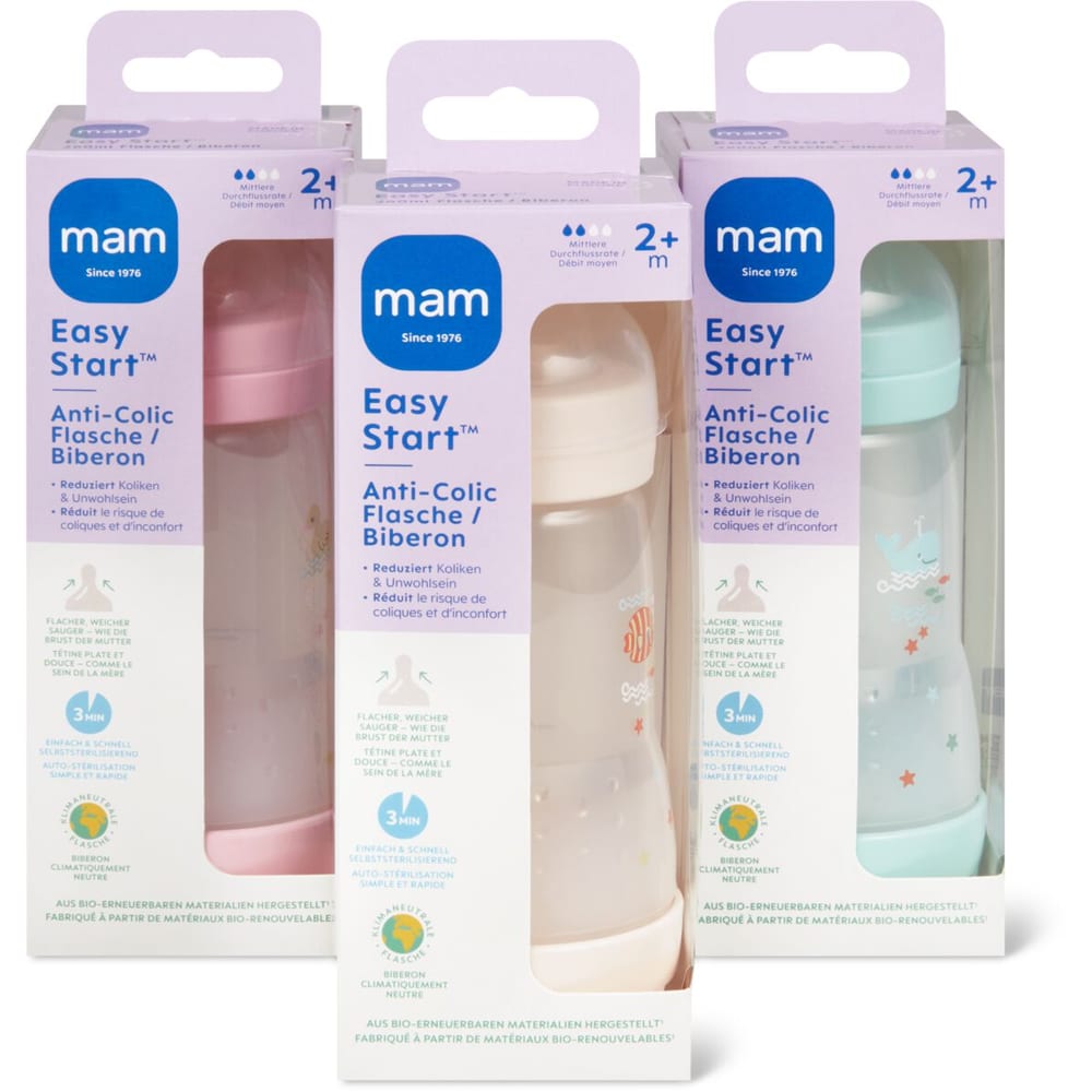 MAM Easy Start Anti-Colic · Baby bottle · From 2 months • Migros