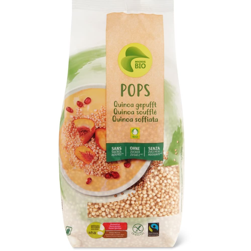 Migros Bio · Quinoa soufflé • Migros