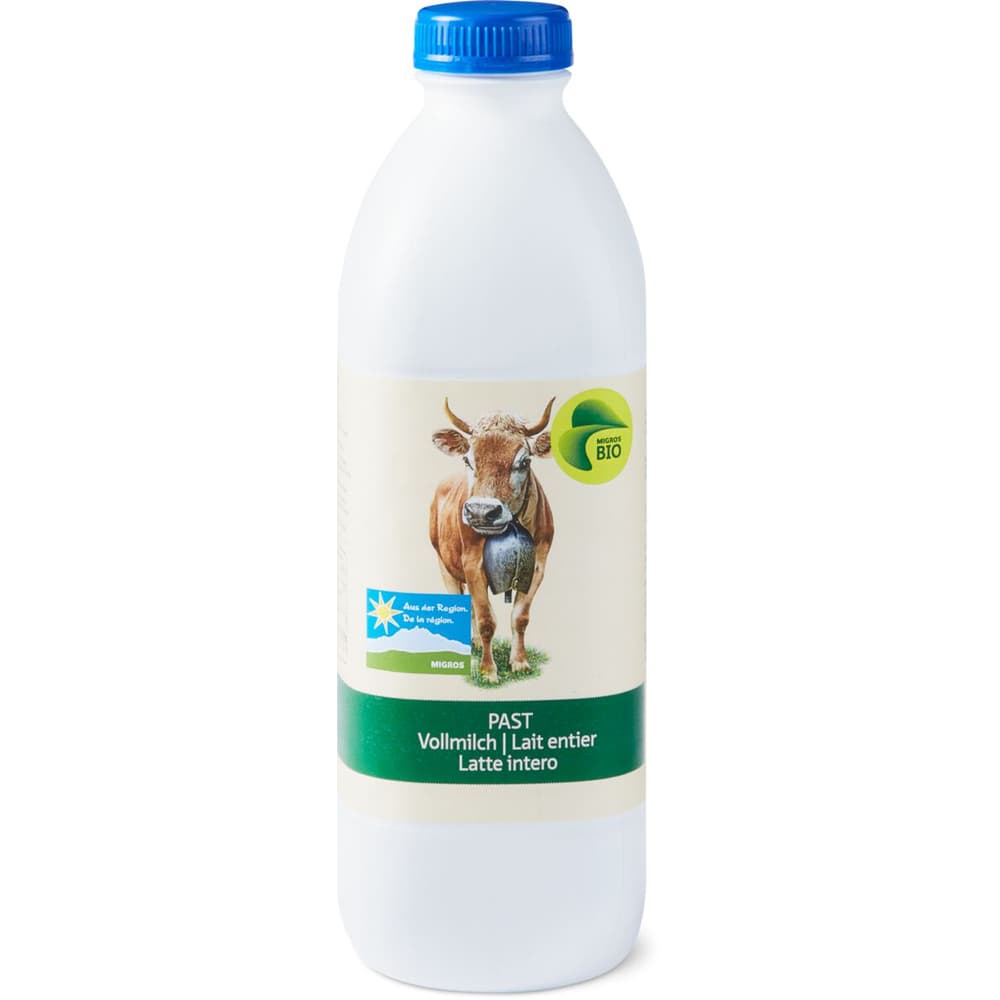Bio lait entier pasteurisé bouteille • Migros