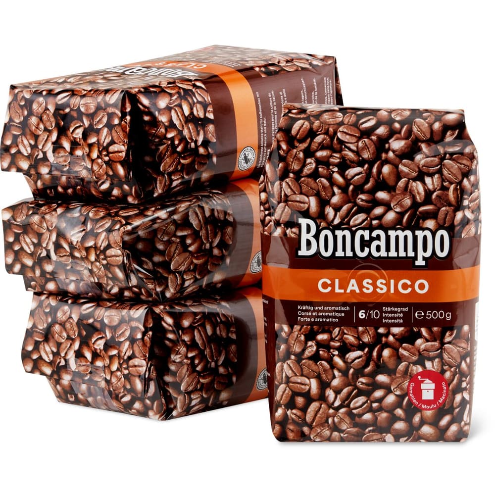 Boncampo Classico · Café moulu · Corsé & puissant • Migros Online