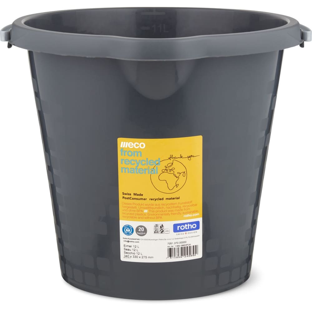Rotho · Eimer rund 12 Liter • Migros