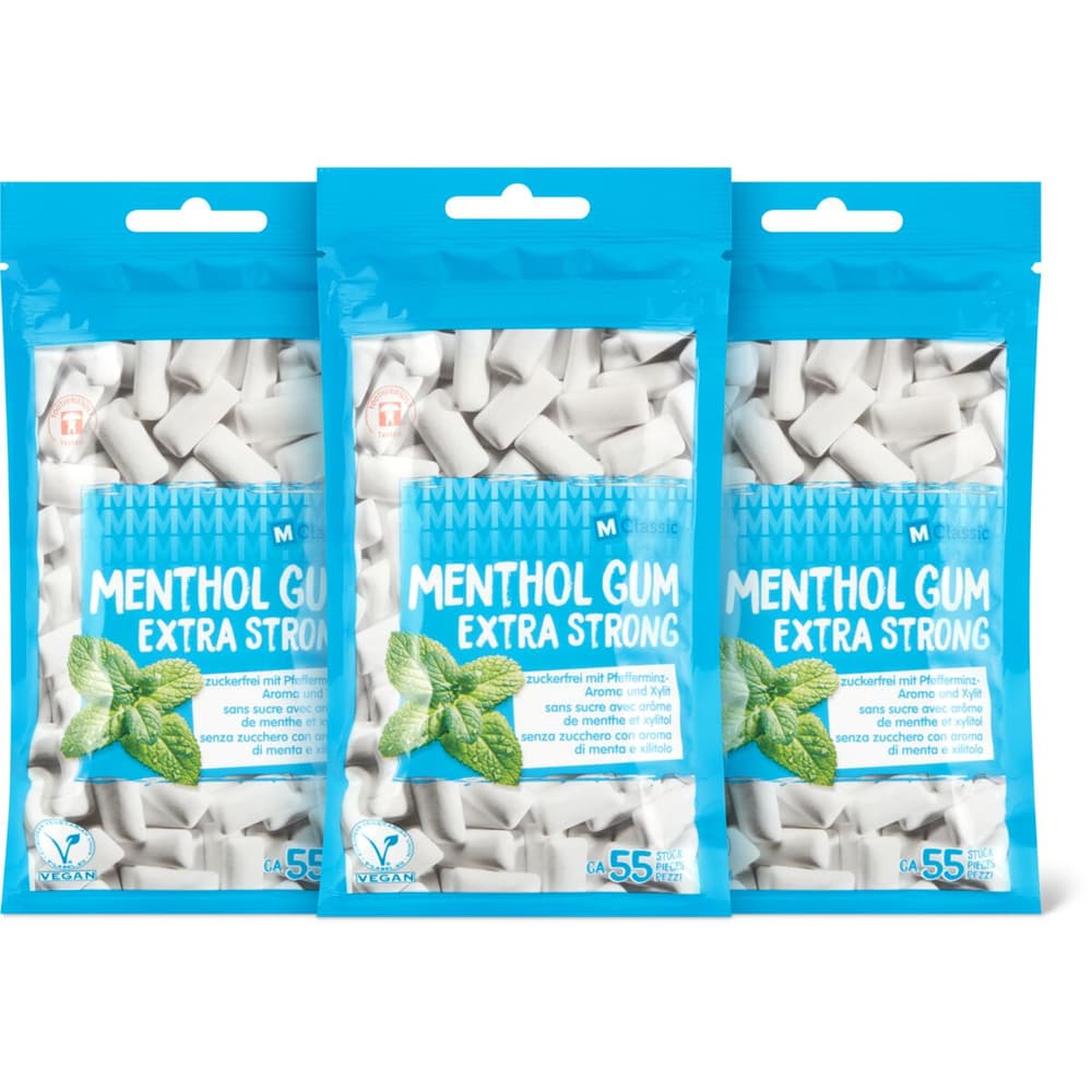 M-Classic · Kaugummi · Menthol Extra Strong • Migros Online