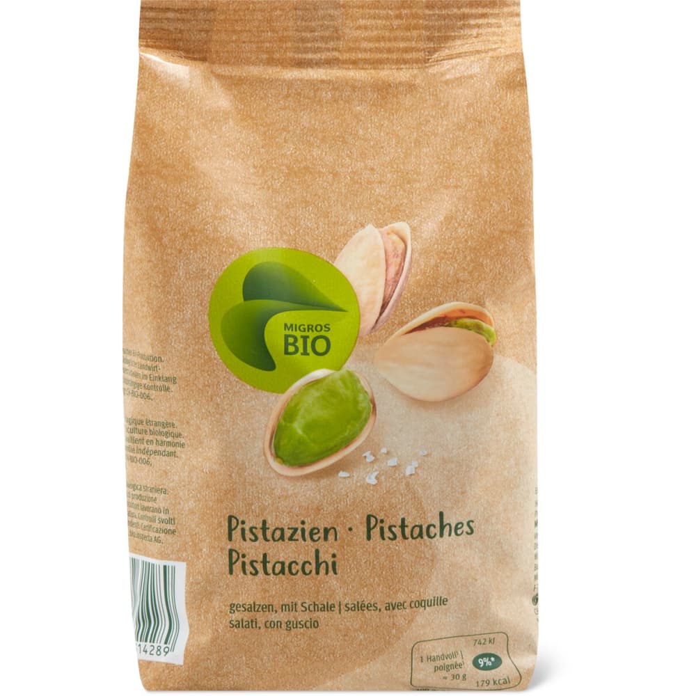 Migros Bio · Pistazien · gesalzen • Migros Online